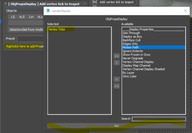 4. Accumulative Pmodifier - renderStacks
