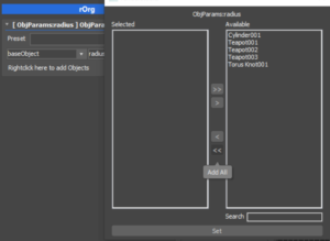 5. ObjParams pmodifier and sub name - renderStacks